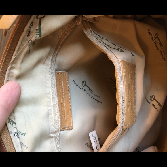 Michael Rome | Bags | Michael Rome Designs Genuine Leather Shoulder Bag ...